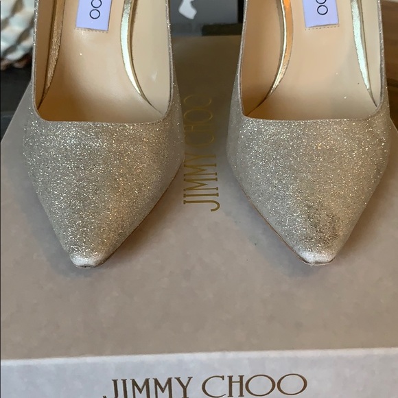Jimmy Choo | Shoes | Jimmy Choo Romy 0 Platinum Ice | Poshmark